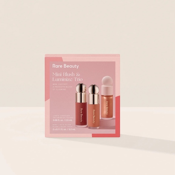 Rare Beauty | Makeup | Rare Beauty Mini Blush Luminize Trio | Poshmark